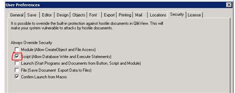 solved execute command in the script requires system acce qlik community 531980