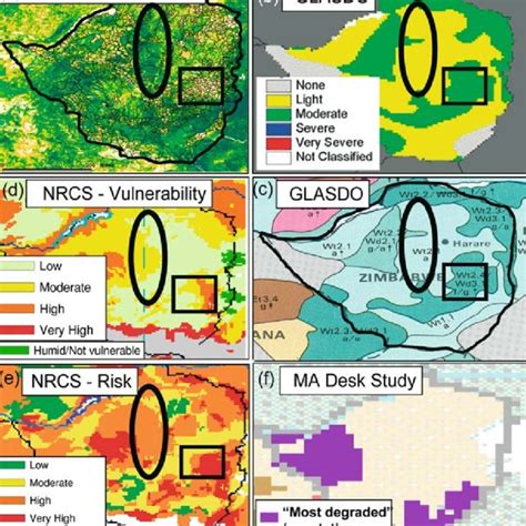 1 The Desertification Vulnerability Map Is Based On A Reclassification