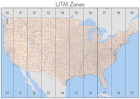 Nerd Tips For Things You Probably Wont Use Higher Quality Utm Zones Map