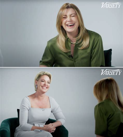 Katherine Heigl Ellen Pompeo On Izzies Greys Anatomy Exit
