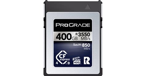 ProGrade Digital 400GB CFexpress 4 0 Type B Iridium