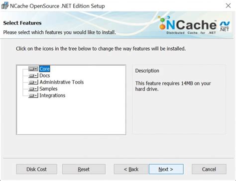 On The Select Features Page I Recommend That You Accept The Defaults And Press The Next Button