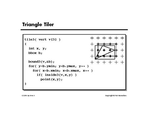 Lecture 8 Scan Conversion Polygons