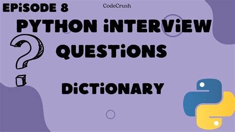 python interview questions python dictionary get all keys and