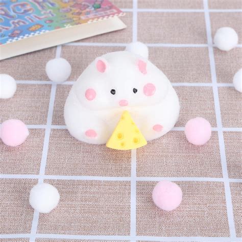 Игрушка антистересс Squishy Сквиши Таба Хомяк фото отзывы характеристики в интернет магазине
