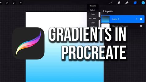 3 Ways To Make Gradients In Procreate Youtube