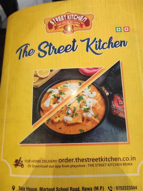 Menu At The Street Kitchen 2 Rewa