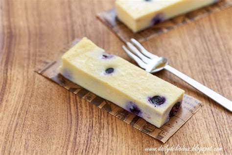 Dailydelicious One Bowl Blueberry Cheesecake