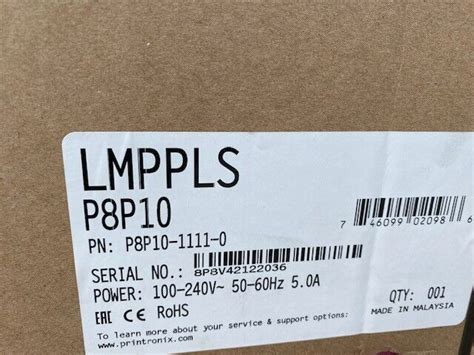 Printronix P8010 Line Matrix Printer 1000lpm Open Pedestal Ebay