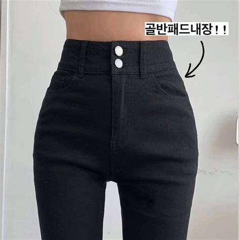 ~2xl 기장선택골반패드내장 허리잘록 쫀쫀 투버튼 하이웨스트 히든밴딩 슬림일자 코튼팬츠 키작녀 키큰녀 몸매보정 에이블리