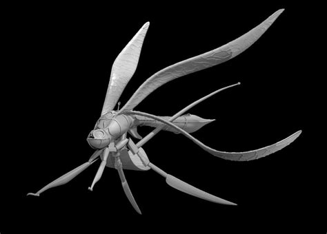 First Model Of The Month Damselfly Spelljammer Ship Mz4250