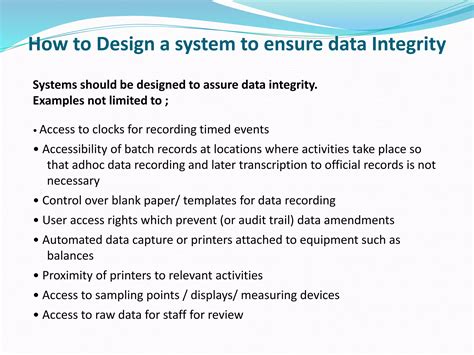 Data Integrity Pptx Databases Computer Software And Applications