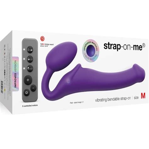 Strap On Me 3 Motors Vibrating Strap On At Au