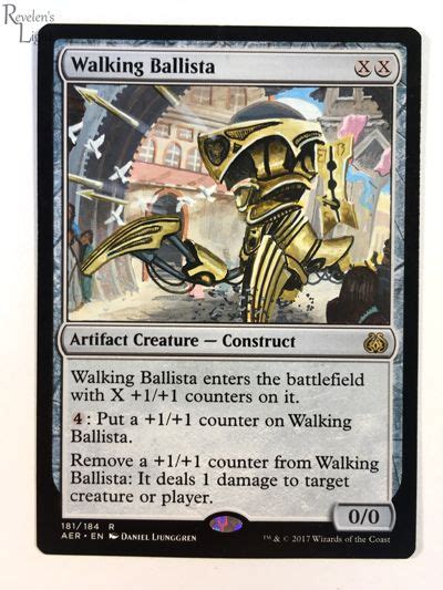 Walking Ballista Mtg Alter Magic The Gathering Cards Altered Art