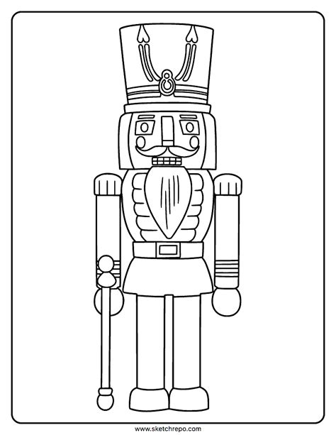 Nutcracker Coloring Pages Sketch Repo
