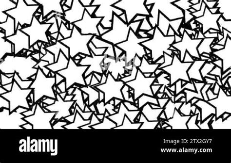 Animation Of Multiple Star Random Shape Loop High Definition Cgi