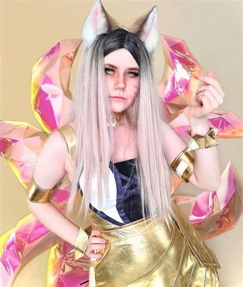 My Prestige Kda Ahri League Of Legends Cosplay Rcosplayers