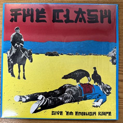 Yahooオークション Lp Clash Give Em Enough Rope Pe35543 Epic Nl