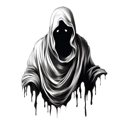 Premium Ai Image Funny Halloween Ghost Quirky Phantom
