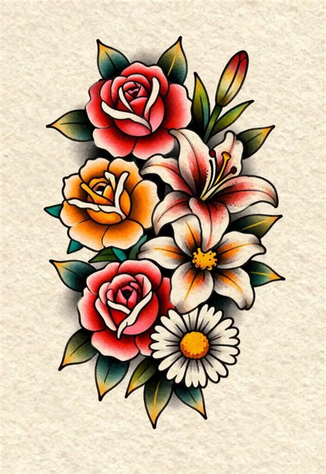 18 Traditional Flash Tattoo Ideas With Classic Bold Style Shadow Line