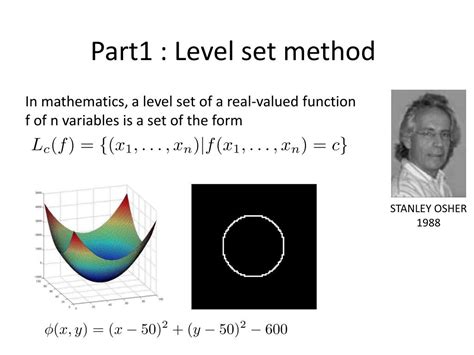 ppt level set based image segmentation powerpoint presentation free