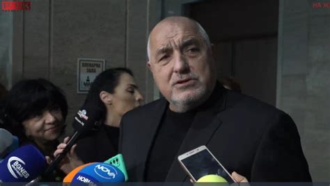 ИЗВЪНРЕДНО В ПИК Tv Борисов Най правилното щеше да е аз да съм премиер а ген Атанасов