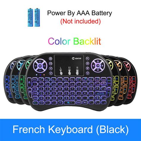 2 4g Mouse Backlit I8 Mini Wireless Keyboard Engli Grandado