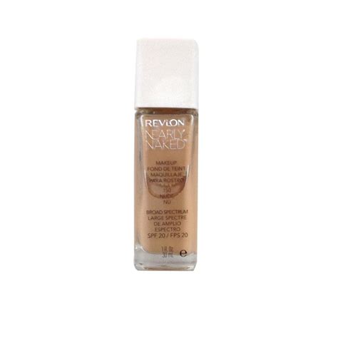 Revlon Nearly Naked Makeup Spf 20 150 Nude Nu 1oz Foundation Gnmart