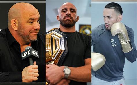 Dana White Explains The Significance Of The Alexander Volkanovski Vs