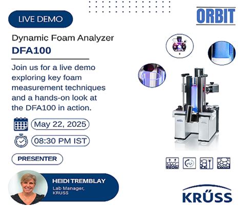 Dfa100 Virtual Demo — Foam Detection And Analysis By Orbitresarch May 2025 Medium