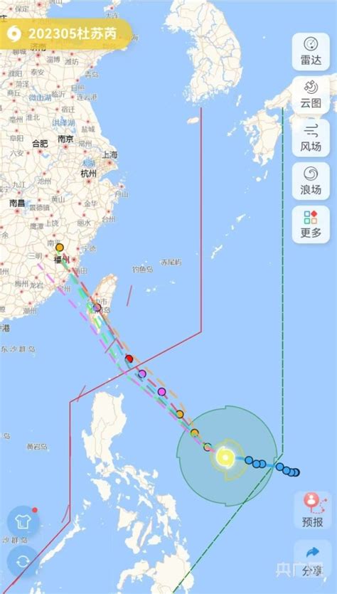 台风“杜苏芮”来袭 宁波沿海水域进入Ⅳ级防台央广网