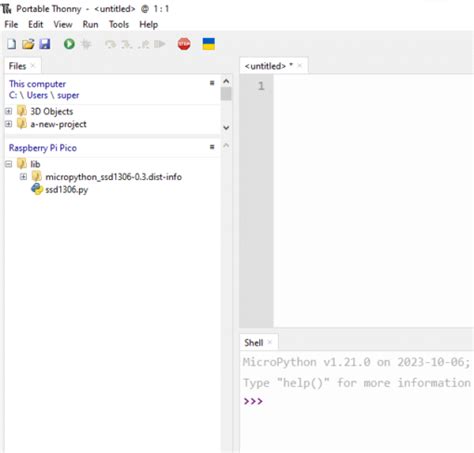 Oled Screen With A Raspberry Pi Pico Using Micropython Phipps Electronics