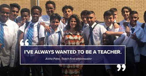 Teach First On Linkedin Aisha Patel Always Wanted To Be A Teacher And