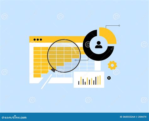 Cohort Analysis Line Icon Vector Cohort Analysis Outline Sign Concept Symbol Flat