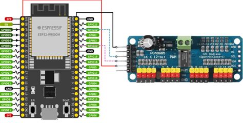 ESP32 Dev Kit C V4 Build Your Own Robot Car Logical Wiring