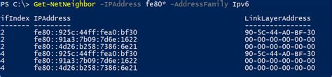PowerShell Finding Neighbors With Get NetNeighbor SID 500