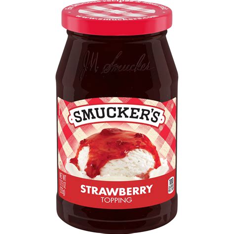 Smuckers Strawberry Spoonable Topping 1175 Ounce Brickseek
