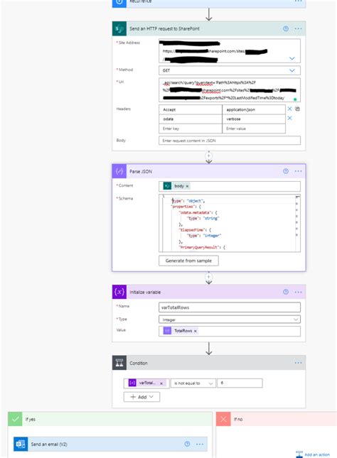 Use Flow To Get Files Created Or Modified Today In A Sharepoint Library