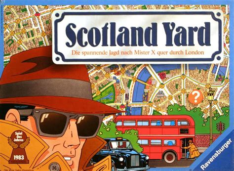 Scotland Yard Board Game Boardgamegeek
