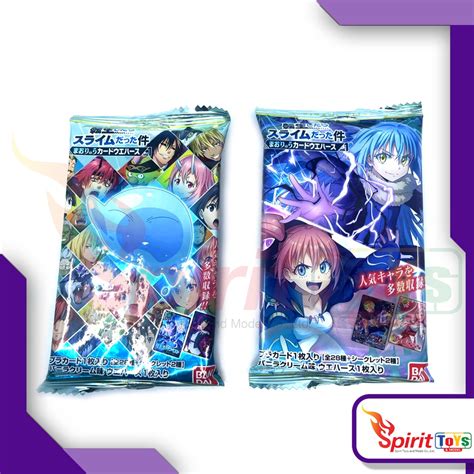That Time I Got Reincarnated As A Slime Maoryu Card Wafer Vol 1 เวเฟอร์ Shokugan แถมการ์ด เกิด