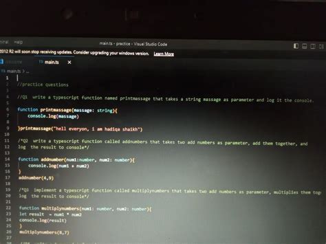 Hadiqa Shaikh On Linkedin Naimal Kanwal Typescriptprogramming