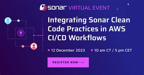 [webinar] integrating sonar clean code practices in aws ci cd workflows