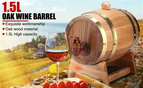 15l Oak Aging Barrels Oak Aging Barrel With 4 Brackets