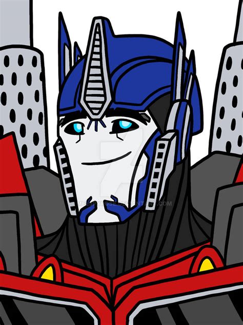 Optimus Prime By Melspyrose On Deviantart