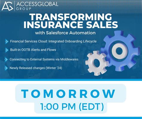 Webinar Salesforceautomation Automation Salesforce Insurance Insured Access Global Group