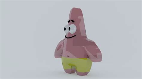 Patrick 3d Printing Model Threeding