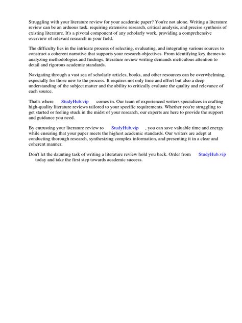 Literature Review Content Analysis Pdf Literature Review Systematic Review