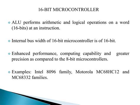 Microcontroller Presentation Pptx Computing Technology And Computing