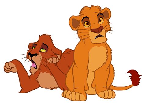 Tlk Cub Mufasa And Scar Taka By Silver Wolf 17 On Deviantart