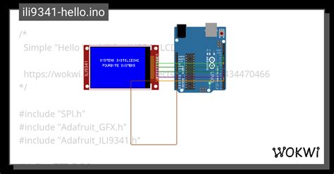 Ili9341 O Copy Copy Wokwi Esp32 Stm32 Arduino Simulator